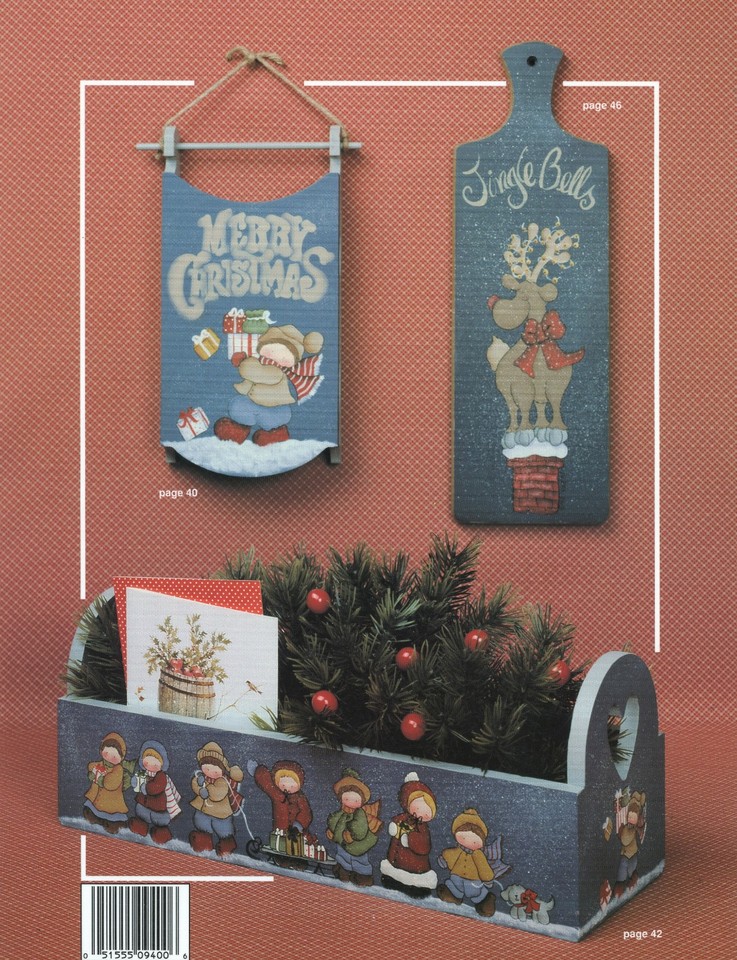 Pat Olsons Christmas Classics Decorative Tole Painting Book | eBay