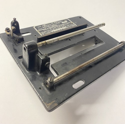 Antique Bed Plate, Parts Edison Amberola Cylinder Phonograph Model 30 ...