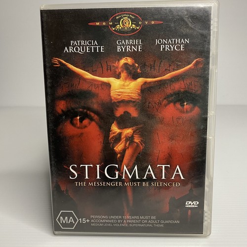 Stigmata (DVD, 1999) Region 4 VGC Gabriel Byrne Patricia Arquette ...