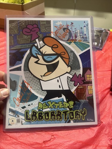 Dexter's Laboratory Candi Milo Signed Autograph 8X10 photo Beckett COA ...