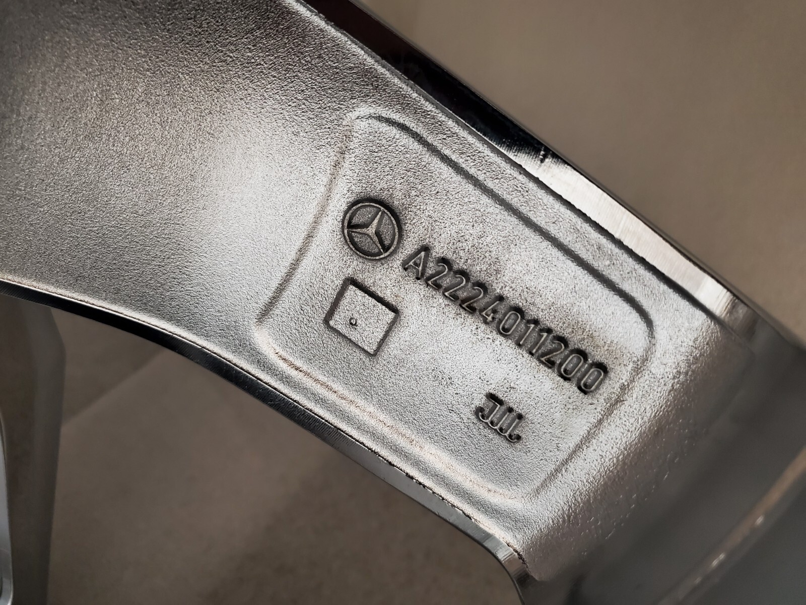 Original 20" Mercedes AMG Wheels OEM Rims Chrome S63 S550 S600 CL63 ...