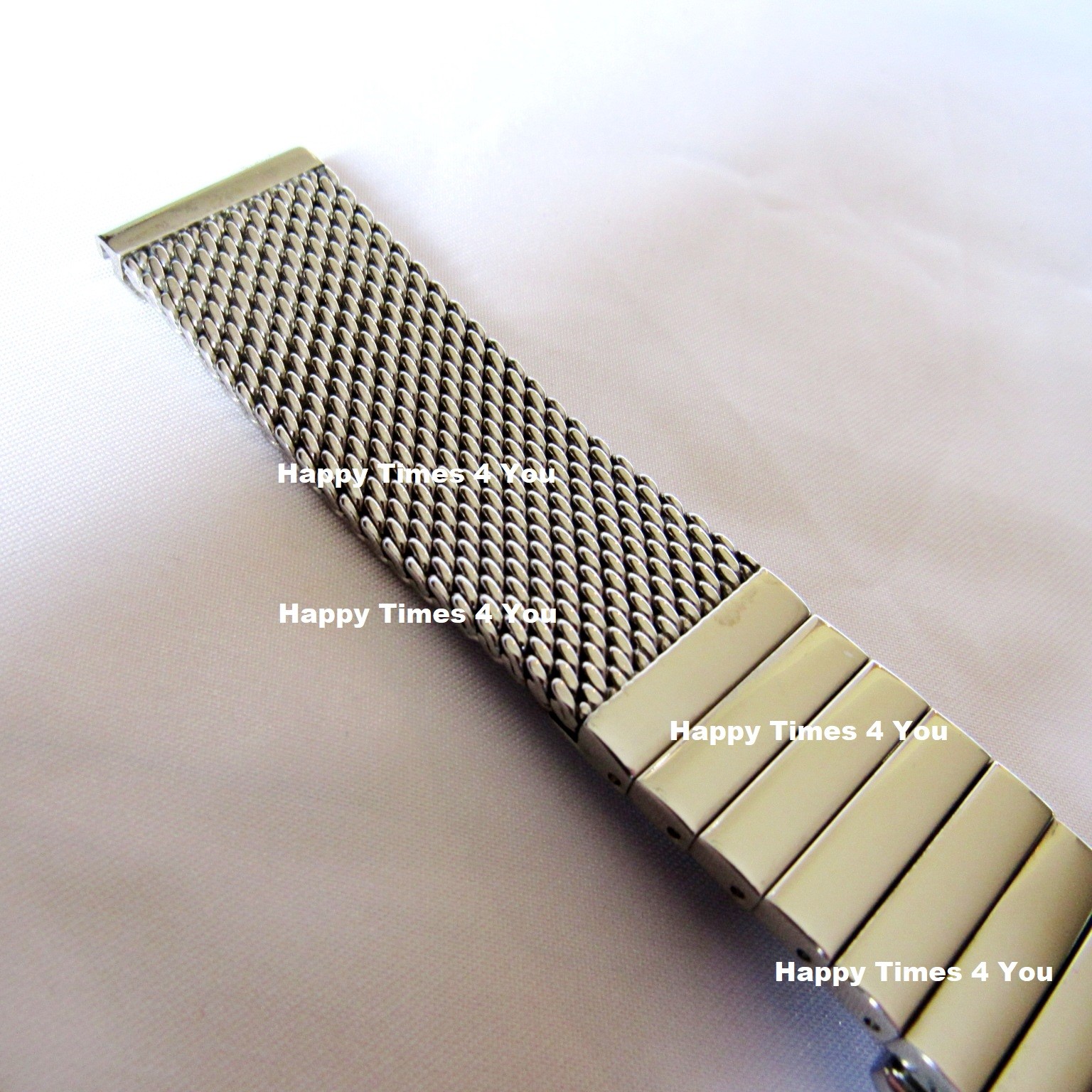 Solid Men's Mesh Stainless Steel Watch Band Strap Bracelet Bulova ...