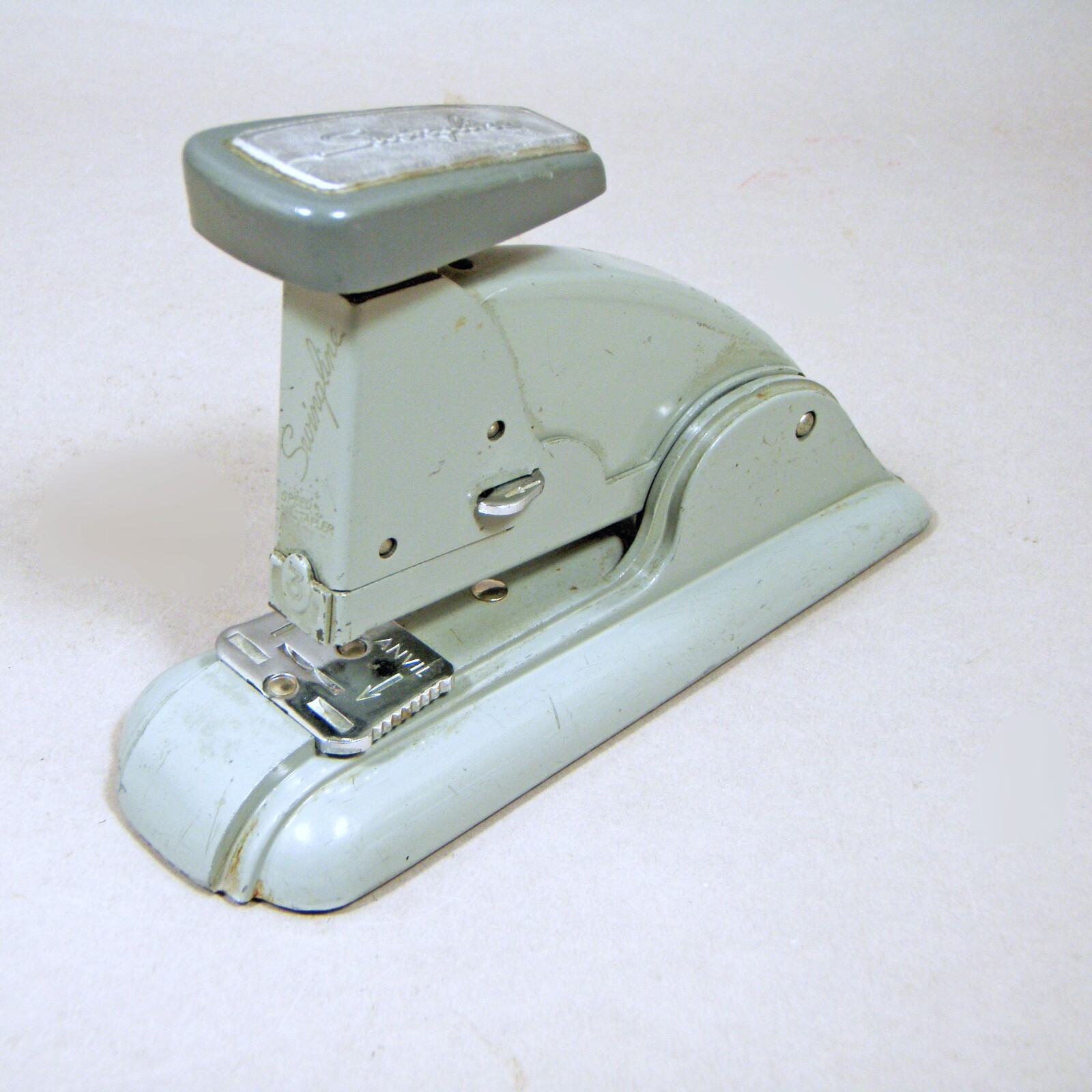 Vintage Art Deco Swingline Speed Stapler No.3 Gray Industrial Works | eBay