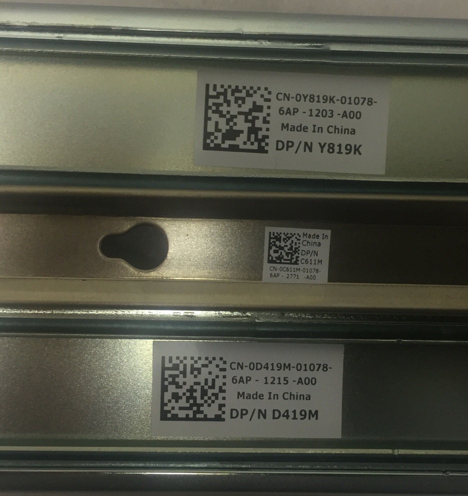 Dell PowerEdge 1U R210 R310 R410 R320 R420 R430 Server Rail Kit 0C597M ...