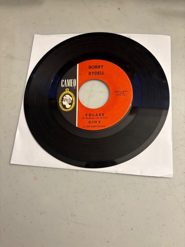 BOBBY RYDELL VOLARE / I'D DO IT AGAIN 7" SINGLE 45 RPM ON CAMEO POP ...