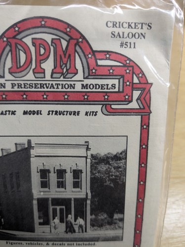 N scale Woodland Scenics DPM # 511 CRICKET'S SALOON Vintage structure ...