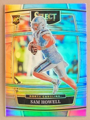 Sam Howell Rookie 2022 Panini Select Draft Picks Concourse Level Silver ...