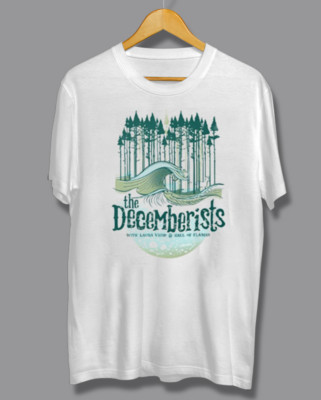 The Decemberists Band Poster Gift For Fan Short Sleeve S to 5XL T-shirt ...