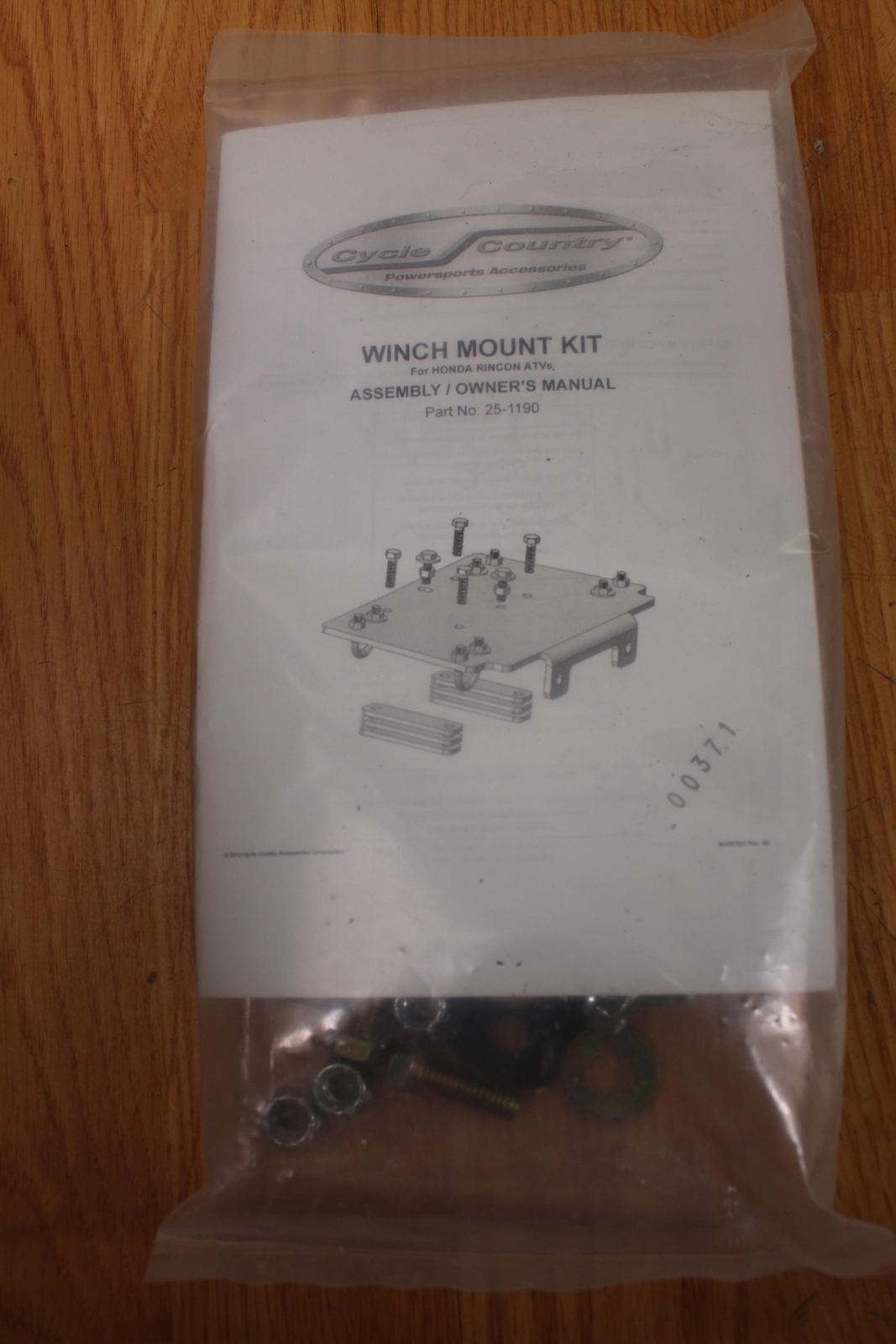 2003-05 HONDA RINCON Cycle Country Winch Mount 25-1190 | eBay