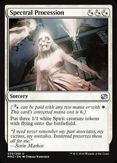 Spectral Procession FOIL Modern Masters 2015 PLD White Uncommon CARD ...
