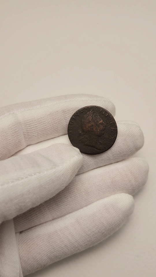 1773 Virginia Half Penny Cent Colonial Copper Coin Video!! | eBay