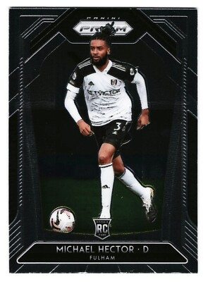 2020-21 Panini Prizm Premier League Michael Hector Rookie Card Fulham ...