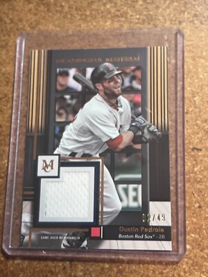 2024 Topps Museum Meaningful Material Relic Card # MMR-DP Dustin ...