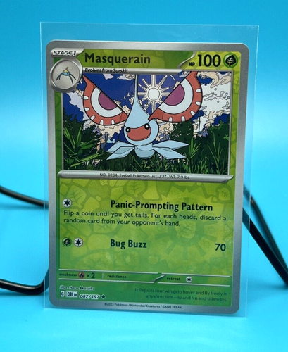 Masquerain 007/197 Reverse Holo Pokemon Obsidian Flames NM | eBay