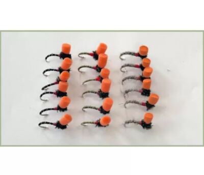 Indicator Suspender Buzzers, 18 Pack, 3 Colours, Choice of Sizes, Fly Fishing | eBay