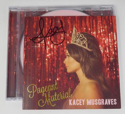 KACEY MUSGRAVES Signed Autograph Auto "Pageant Material" CD JSA | eBay