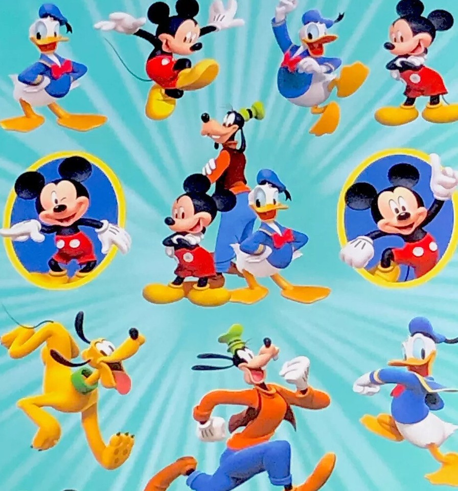 Disney Mickey and the Roadster Racers 39 Stickers (3 Sheets) For All ...