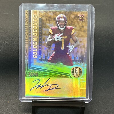 2022 Panini Gold Standard - Golden Debuts Autographs #GDA-13 Jahan ...