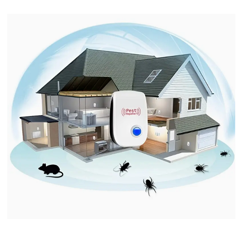 6Pcs Ultrasonic Pest Repeller Control Electronic Repellent Mice Bug Rat ...