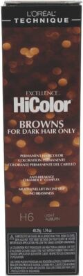 L'oreal Excellence Permanent Creme Hicolor H6 Light Auburn 1.74oz | eBay
