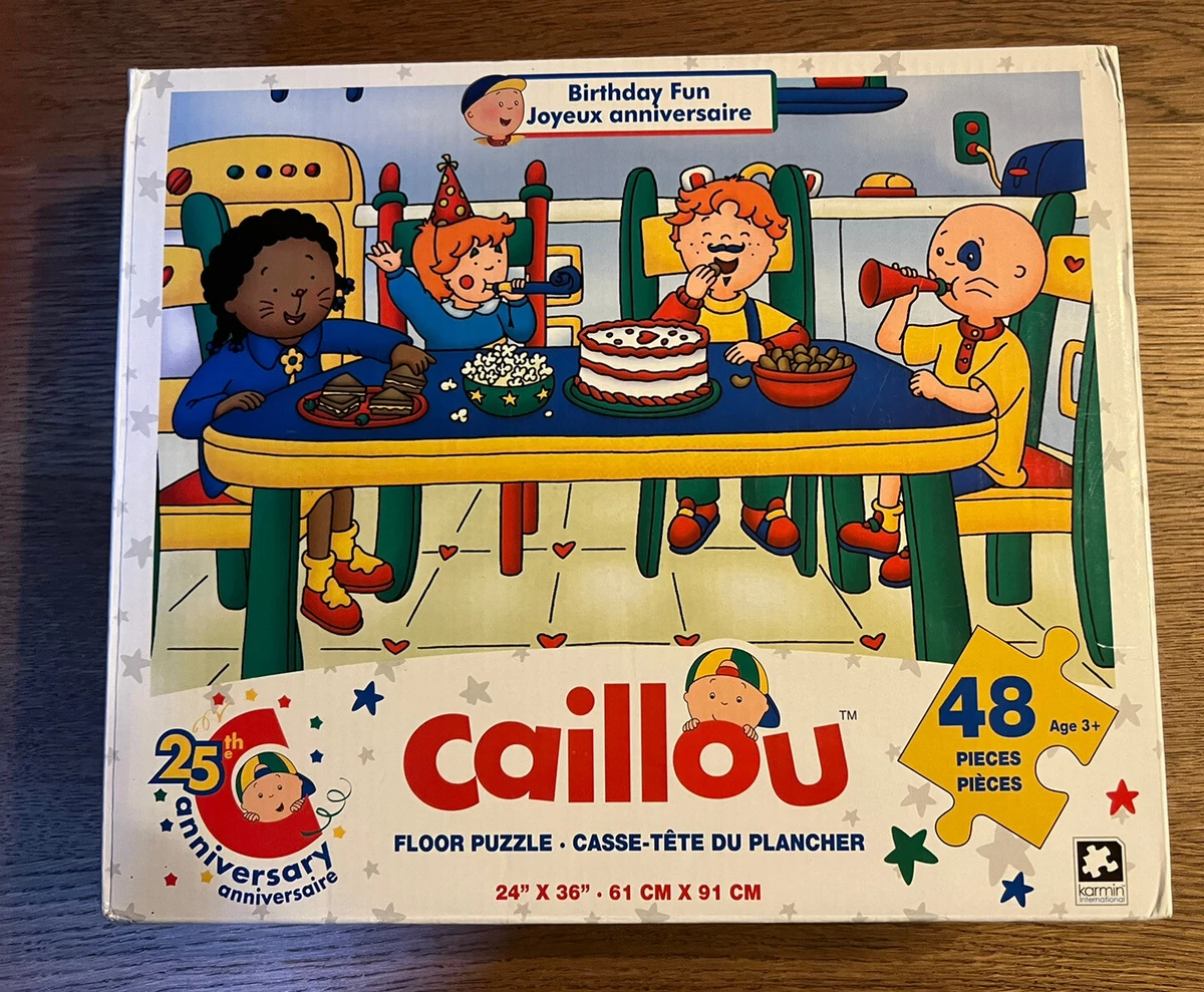 Caillou Birthday Card