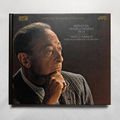Beethoven Violin Concerto Jascha Heifetz Charles Munch XRCD CD 2003 JVC ...
