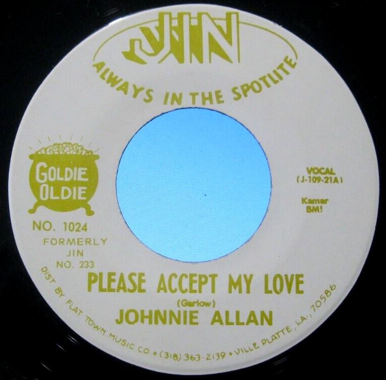 Johnnie Allan-This Life I Live/Please Accept My Love-Rare Swamp Pop 45 ...
