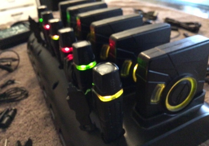 6–TASER Body Camera’s T00027 T00042 w/Axon Flex Dock Power Supply | eBay