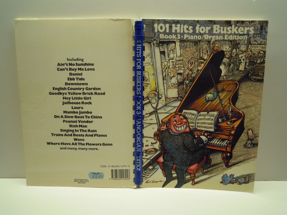 Sheet Music - Buskers Books - Piano / Organ with Guitar Chords | eBay UK