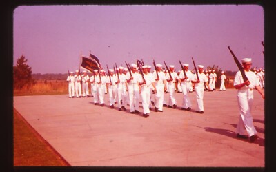 Vintage Photo Film Slide 1960's Navy Graduation Parade | eBay