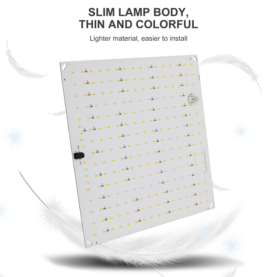 4×4FT LED Grow Light 8900W Coverage Dual Switch Full Spectrum Grow Lamp ...