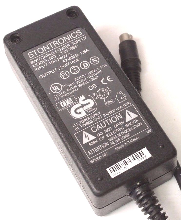 Stontronics T2876SP AC Power Supply Adapter Charger Output 50W Max | eBay