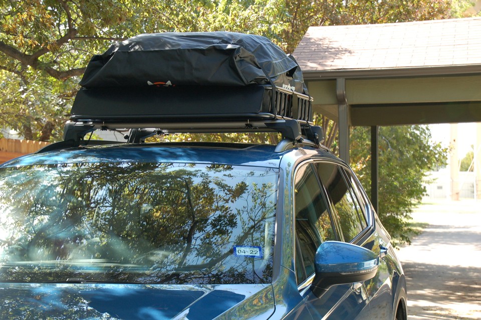 64" Roof Rack Cargo Top Luggage Storage Holder Carrier Basket Universal ...