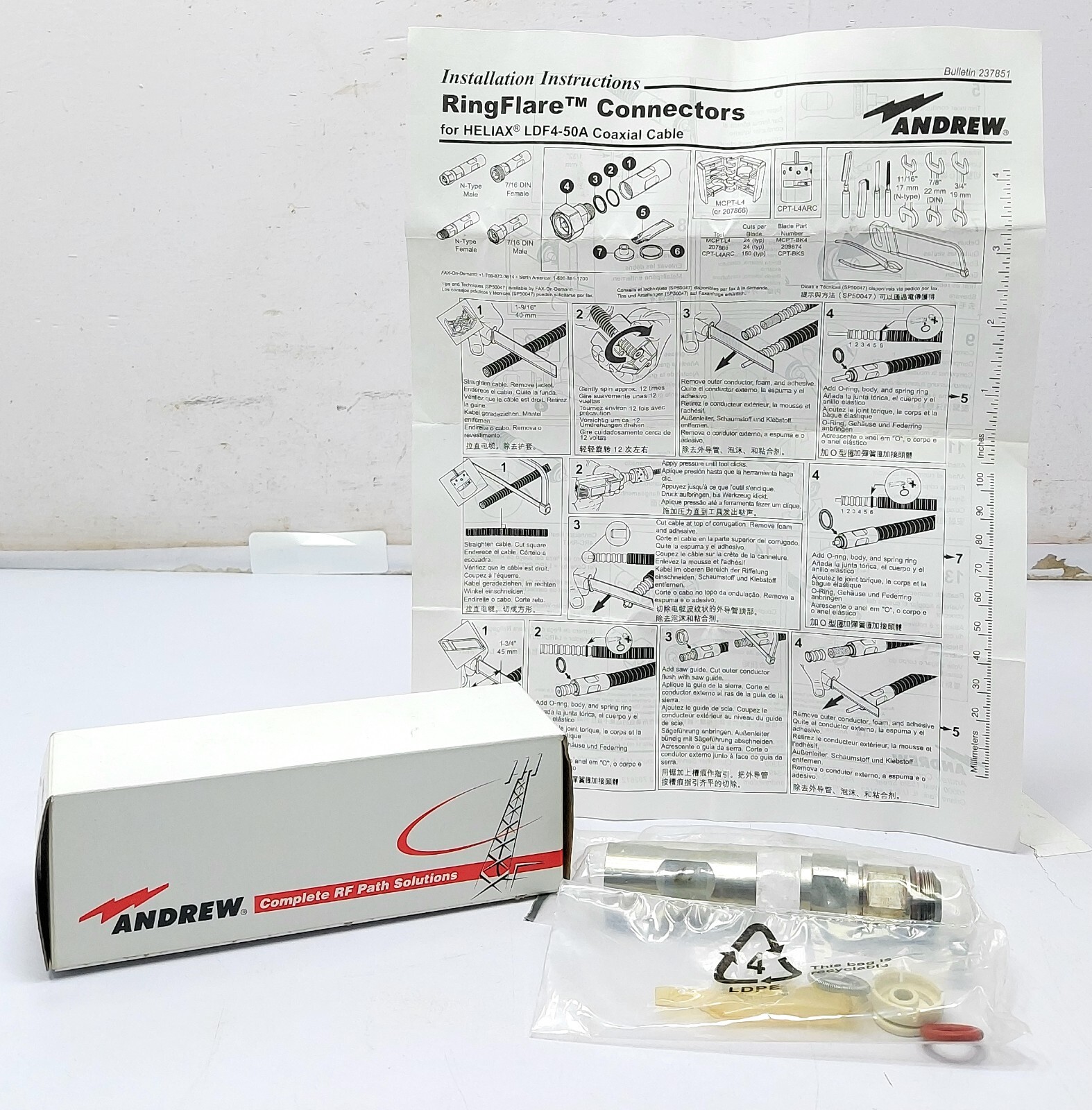 Andrew LDF4-50A HELIAX Foam Coaxial Cable for sale online | eBay