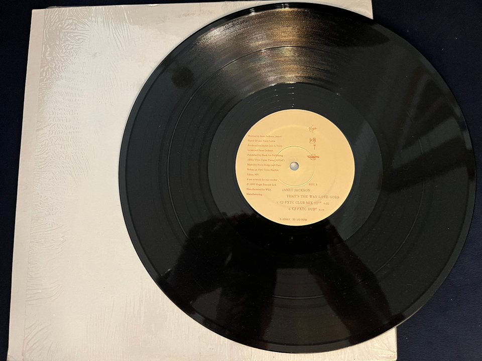 JANET JACKSON… That’s The Way Love Goes 12” Single Vinyl Record | eBay