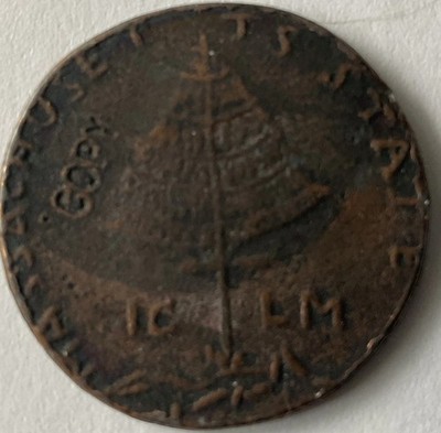 1776 MASSACHUSETTS PINE TREE PENNY ~ REPRODUCTION ~ Free Shipping | eBay