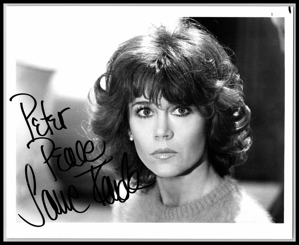 Jane Fonda - Actress - 8x10 Photo - Signed / Autograph (a) | eBay