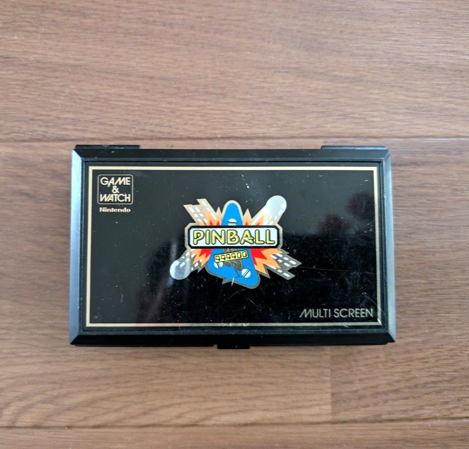 Nintendo Game & Watch Pinball Handheld LCD Game No Battery Cover Japan ...