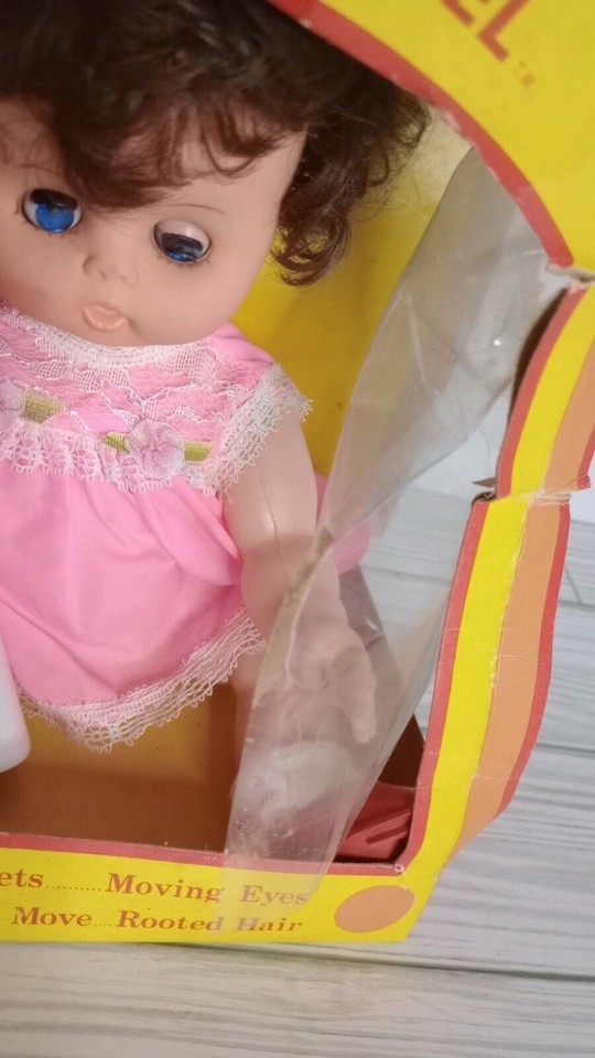 Vintage Jolly's Baby Angel Doll A Jolly Doll Creation Damaged Box | eBay
