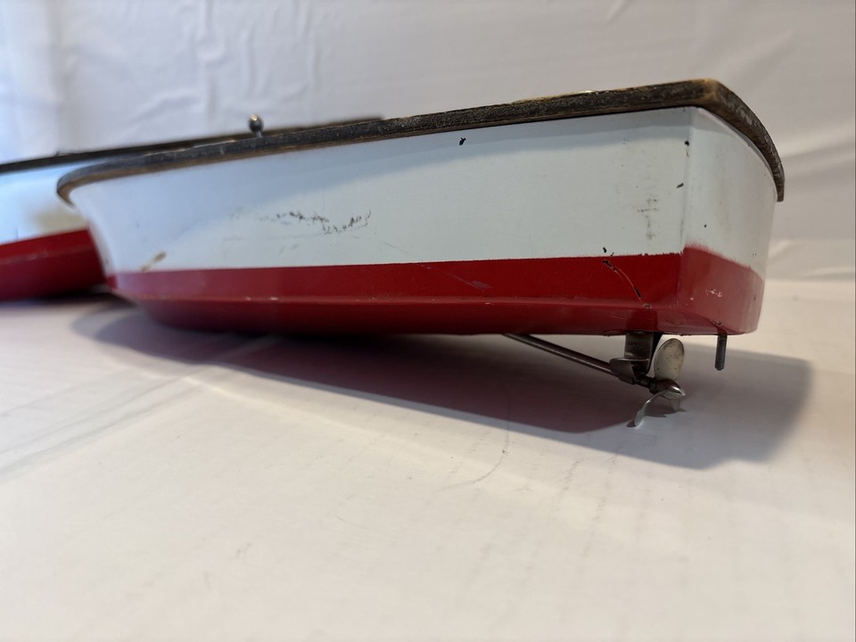 Vintage 1960's Fleet Line Toy Boats Lot (2) For Parts Or Repair | eBay