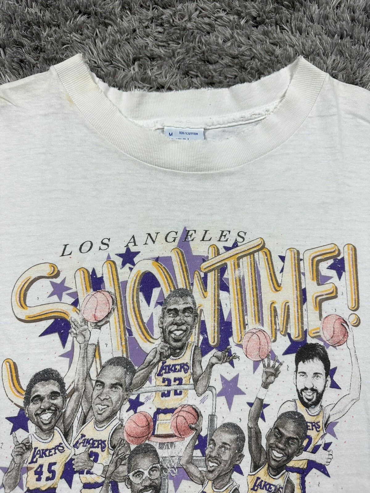 Vintage Los Angeles Lakers Showtime Team Characters 1… - Gem