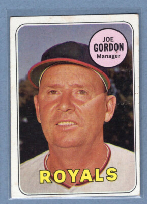 1969 Topps #484 Joe Gordon (HOF) (a) EX GO602 | eBay