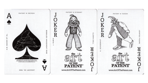 Art of the Patent Amusement Parks Green Playing Cards | eBay