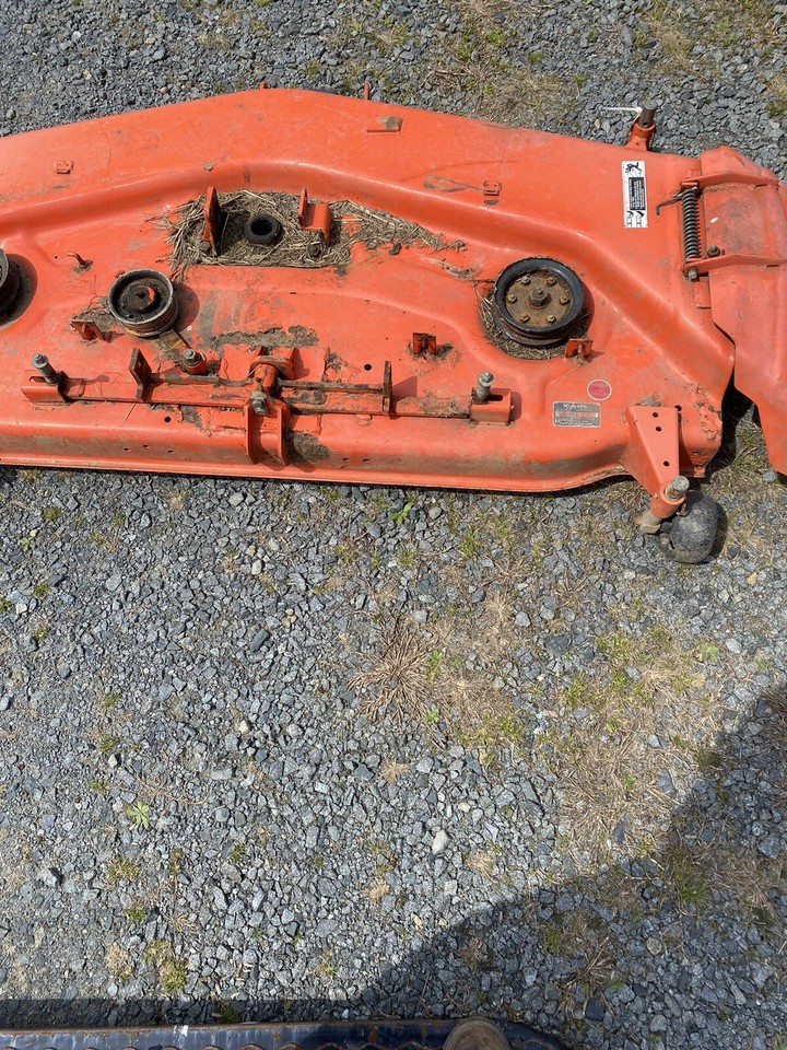 60" Kubota RCK60B-22BX Tractor Mower Deck Shell Only | eBay
