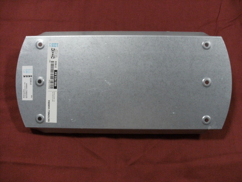 Ikea Rationell Variera Iron Wall Holder Storage Organizer - galvanized ...