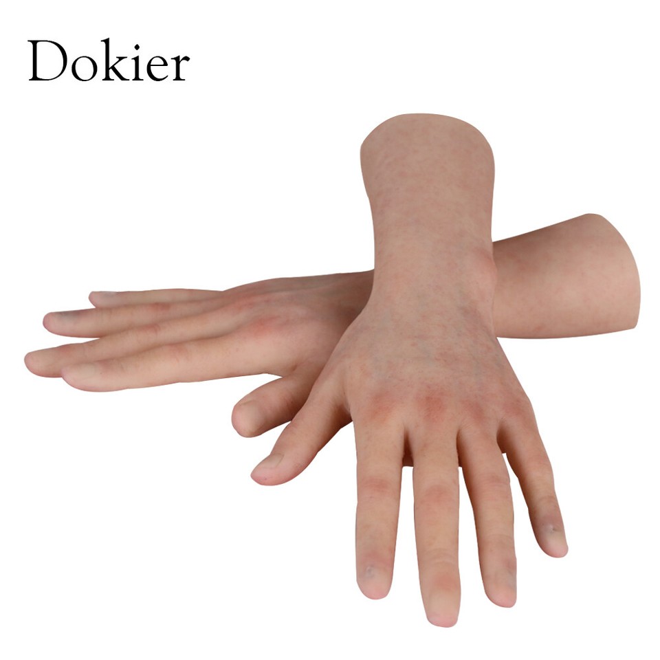 Dokier Silicone Female Hands Model Lifesize Mannequin Display Fake ...