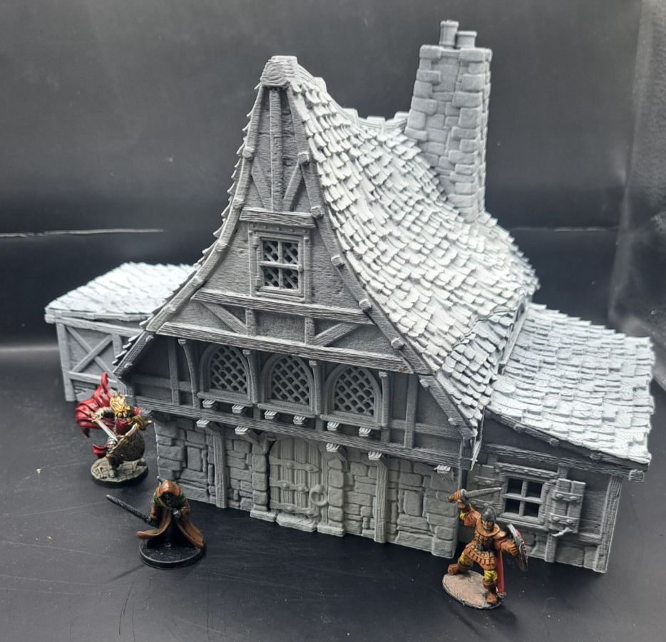 3d printed Country Manor 28mm DnD Miniatures, Tabletop, RPG, War Game ...