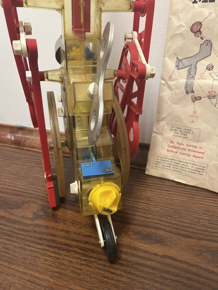 1960s Vintage Mr. Machine Ideal Wind Up Toy With Box | eBay