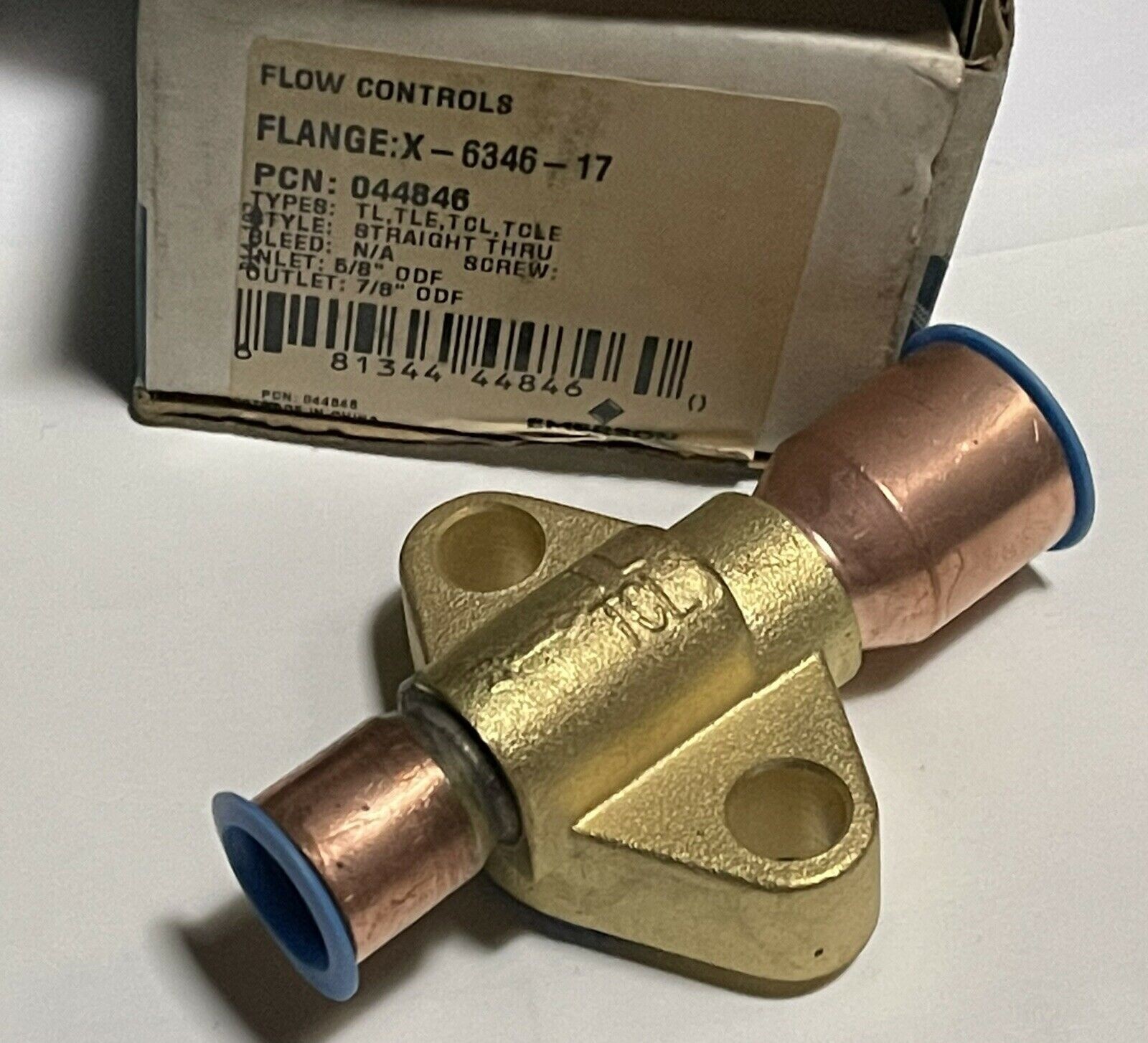 Emerson+X-6346-17+Flow+Control+Straight+Thru+Flange+044846 for sale ...