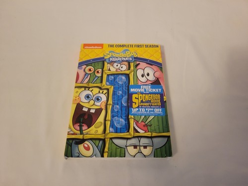 SpongeBob SquarePants - The Complete 1st Season 3 Disc DVD Set | eBay